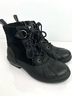 UGG | Shoes | Ugg Hapsburg Duck Waterproof Leathersuede Boots 7 ...